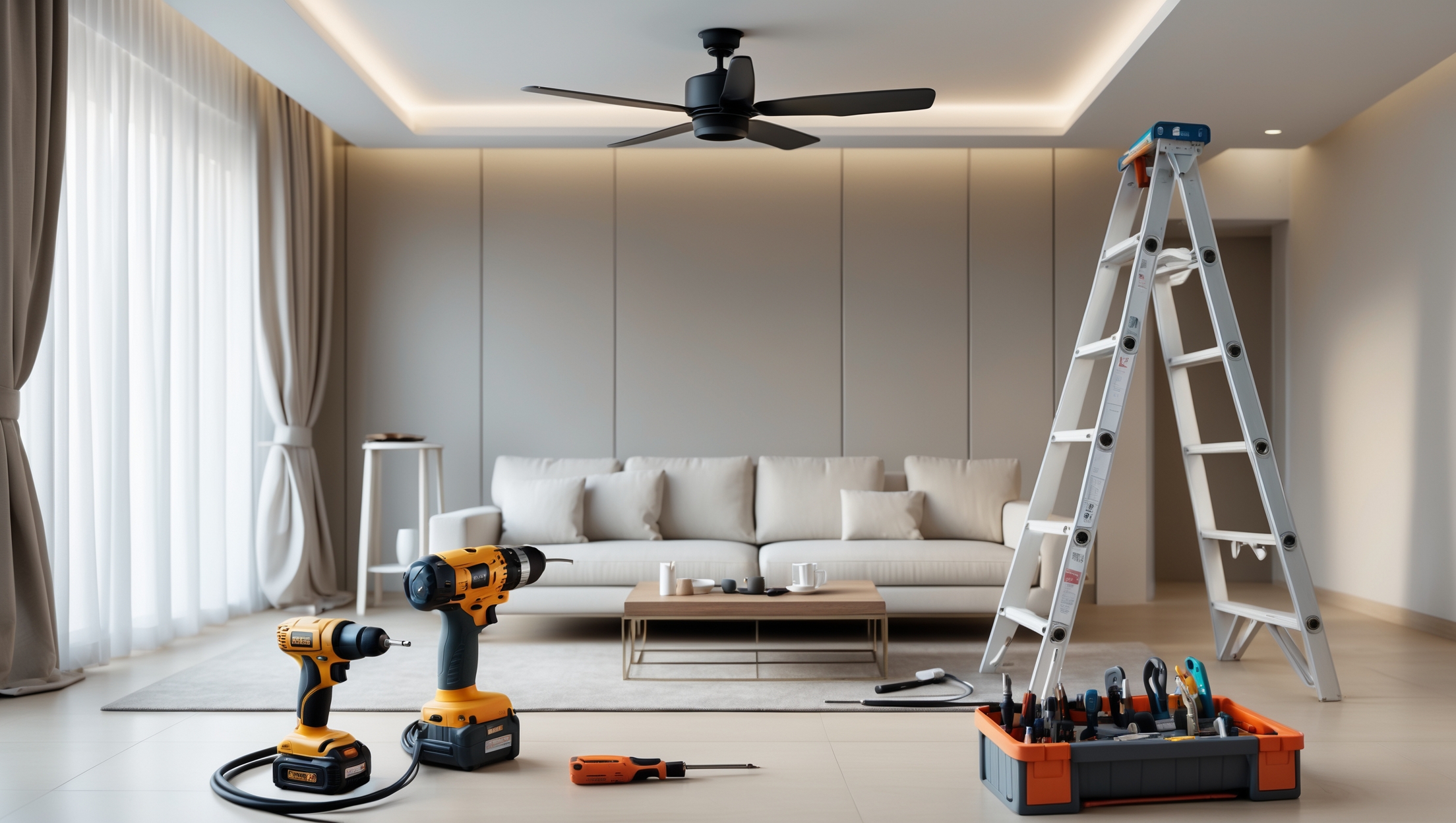 Ceiling Fan Installation: Costs, Tools & Expert Step-by-Step Guide